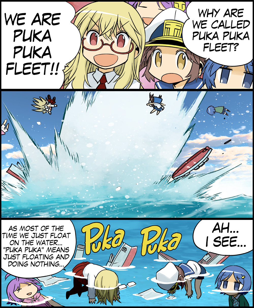 What’s the story behind the Puka Puka Fleet? | World of Warships