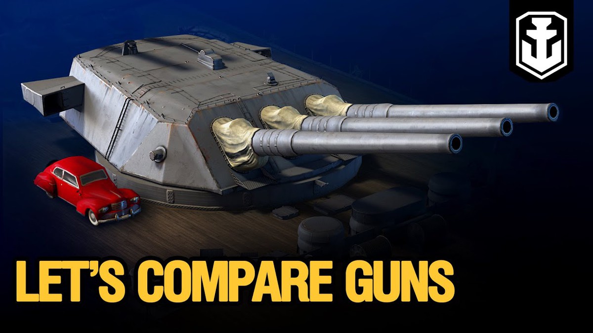 Ship Comparison: Main Battery Guns | World of Warships