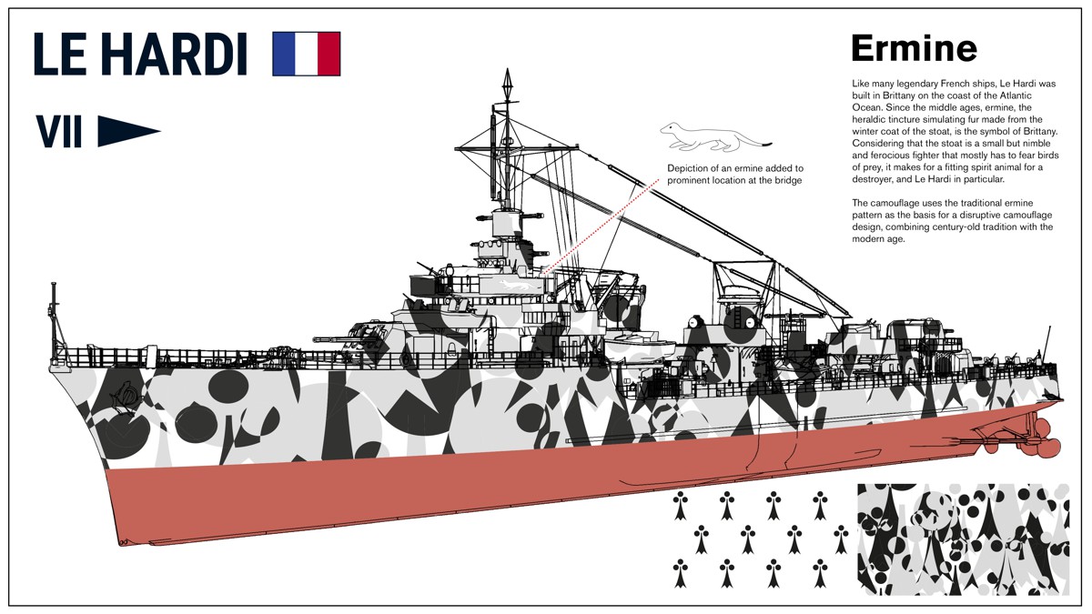 Ergebnisse: Le Hardi Design-Wettbewerb für Tarnungen | World of Warships