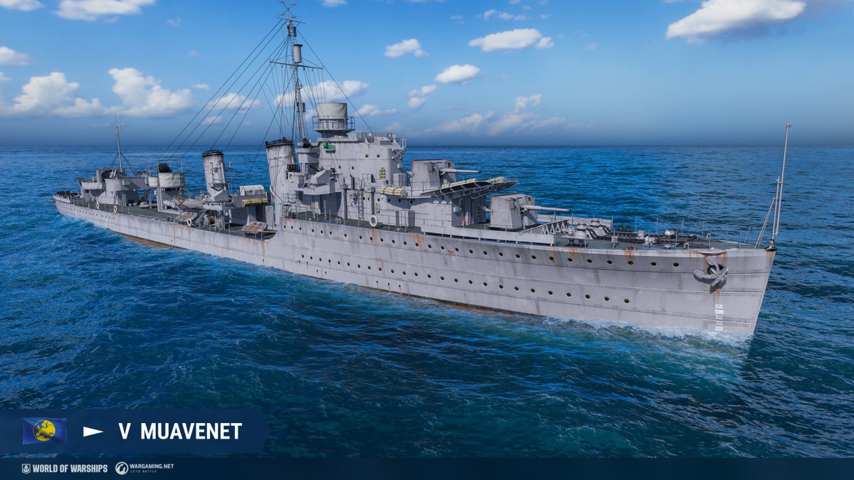 European Destroyers in the Armory | World of Warships