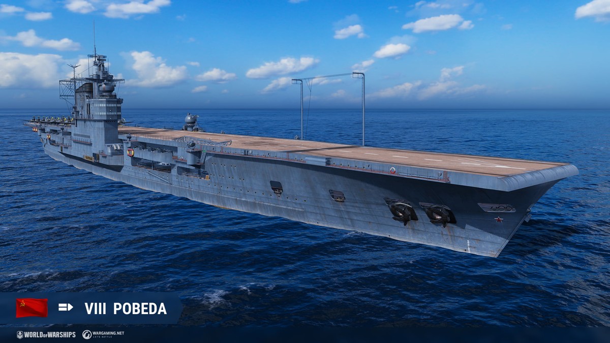 Soviet Aircraft Carriers In the Armory | World of Warships