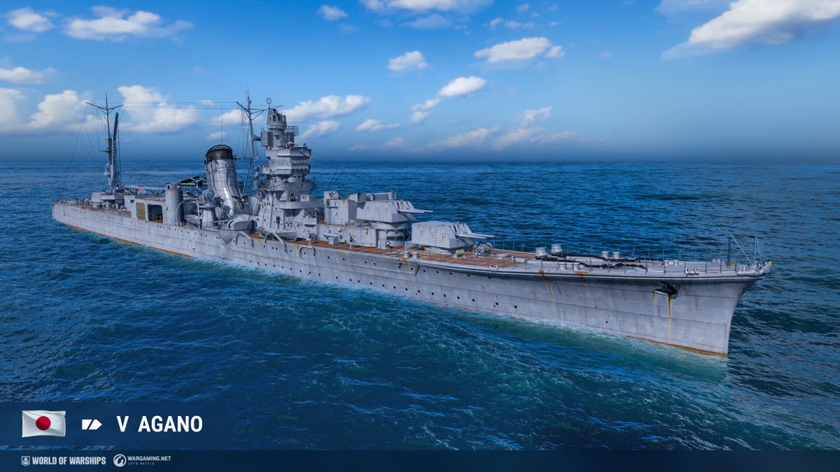 Japanese Cruisers in the Armory | World of Warships
